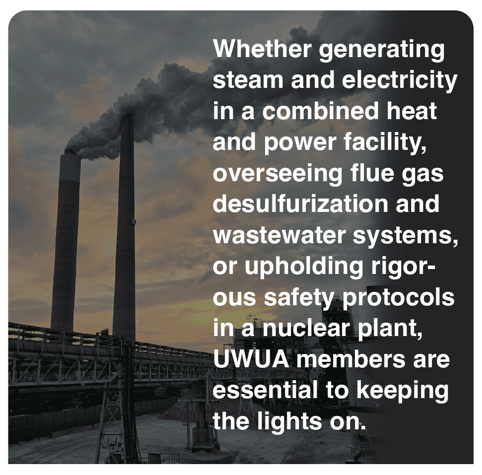 HOW IT'S DONE: Spotlight on Power Plant Operator - UWUA