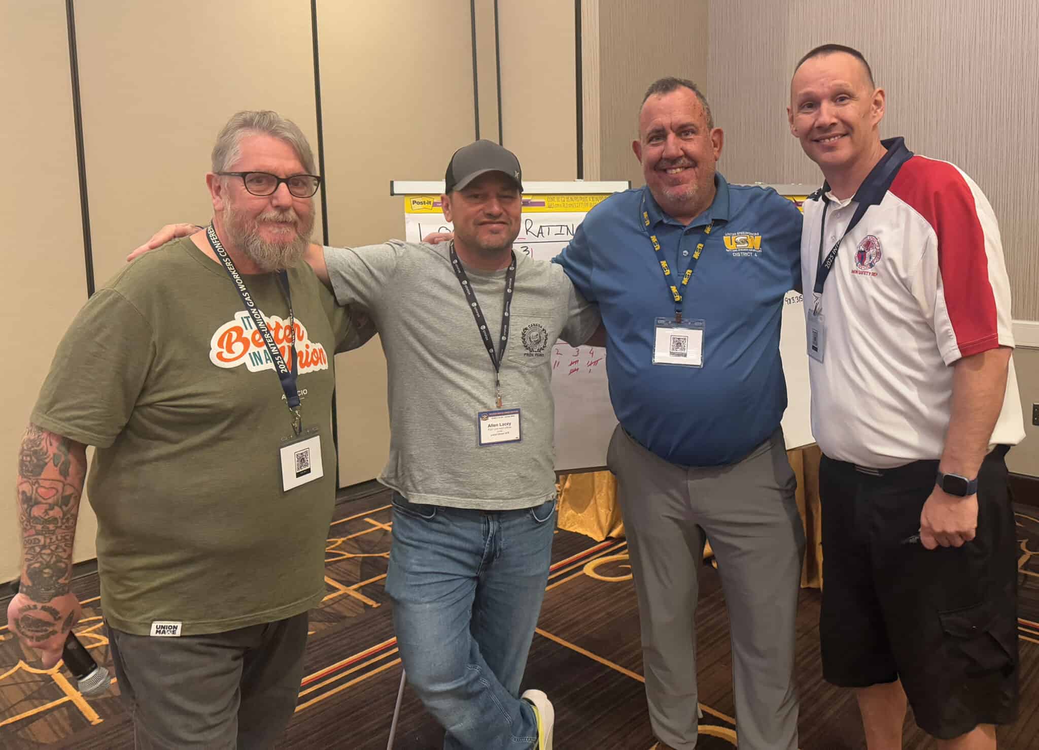 UWUA Makes Strong Showing at 2025 Inter-Union Gas Conference - UWUA